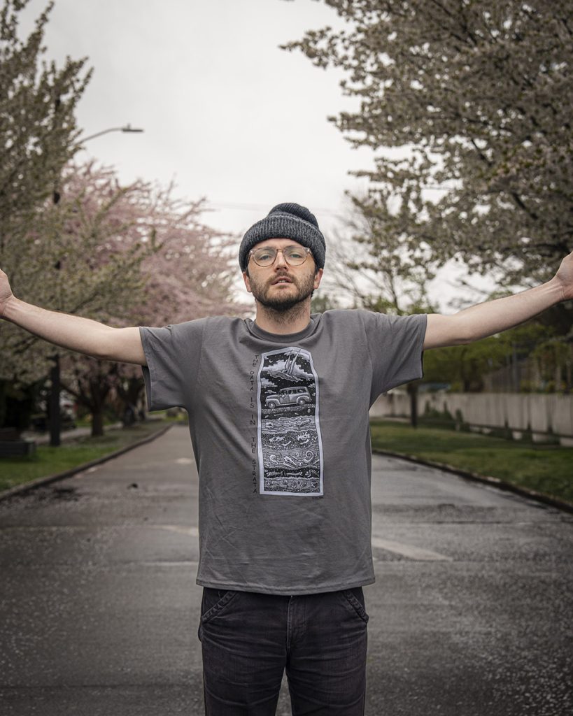 DATA IN THE STRATA T-SHIRT - Troll Art